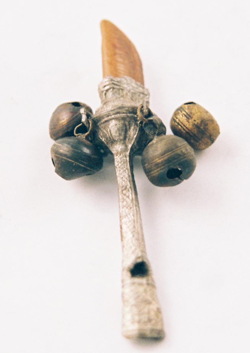 Wolf’s Tooth Baby Rattle - The Stirling Smith Art Gallery and Museum